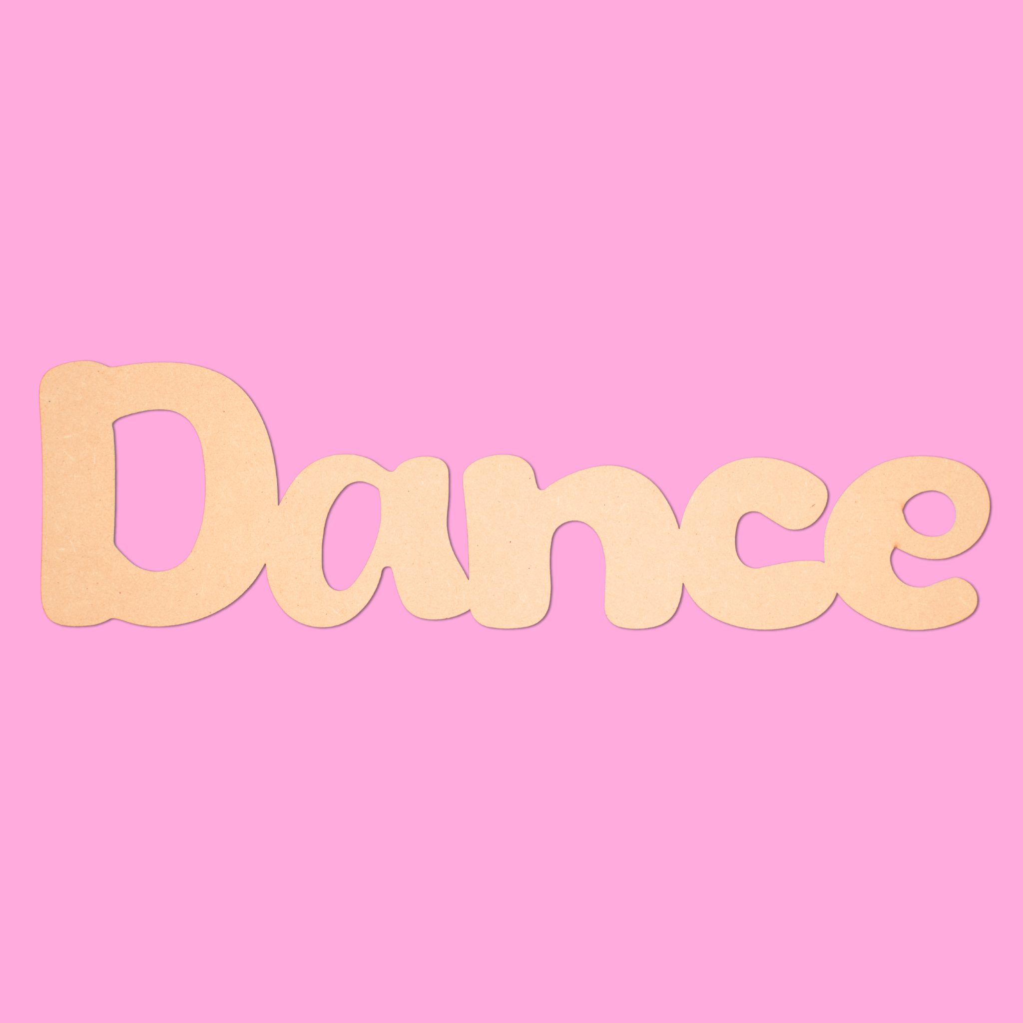 "Dance" DIY Blank MDF Craft Sign for Wall Art Decor - Made in Australia ...