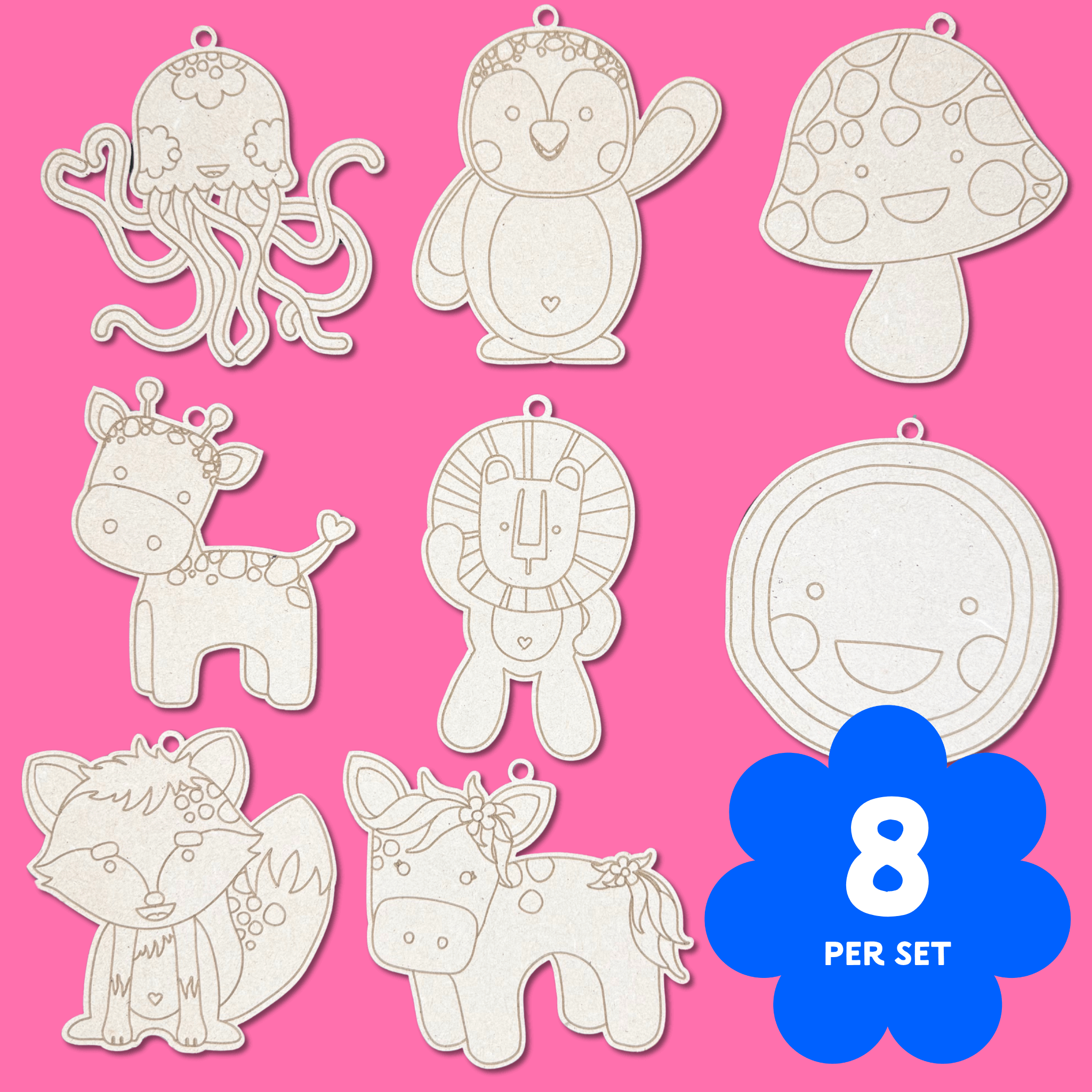 Kutopia Ornaments by Kasey Rainbow + Hueray
