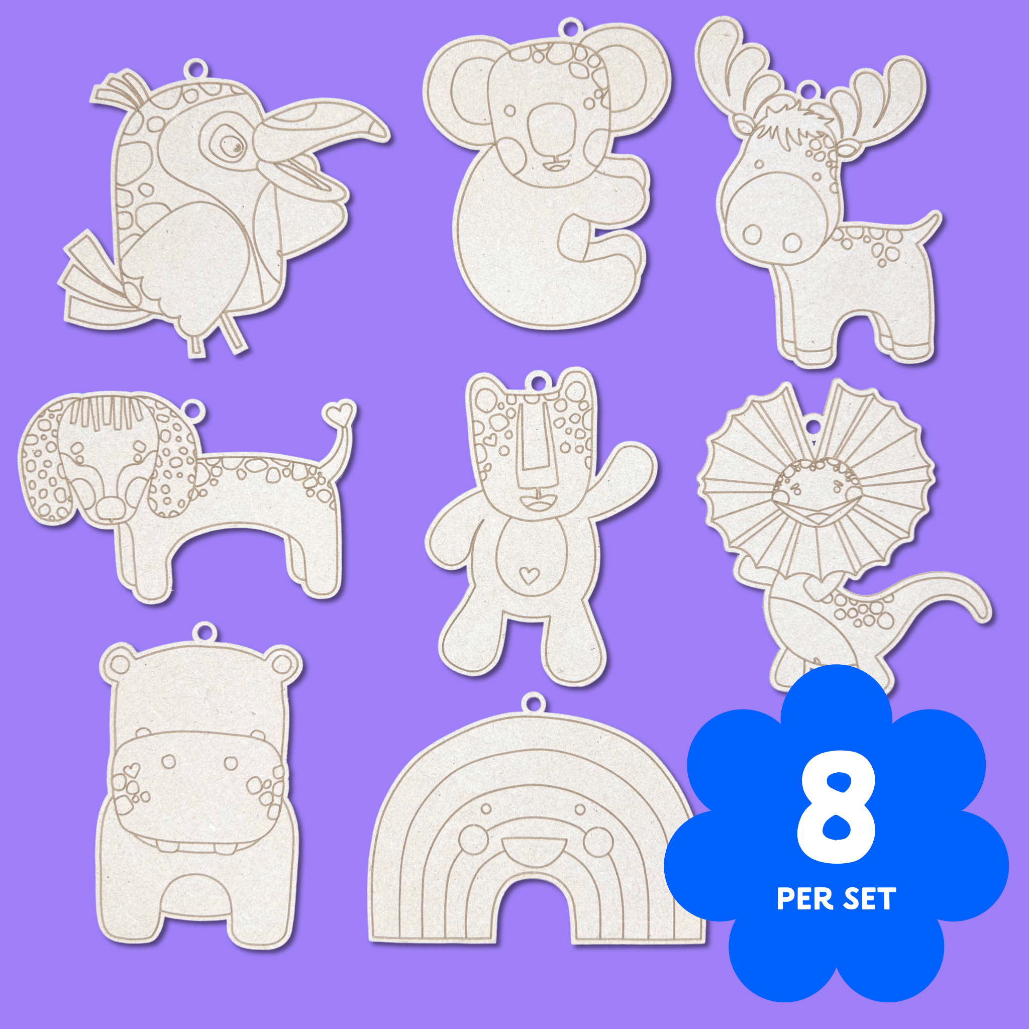 Kutopia Ornaments by Kasey Rainbow + Hueray