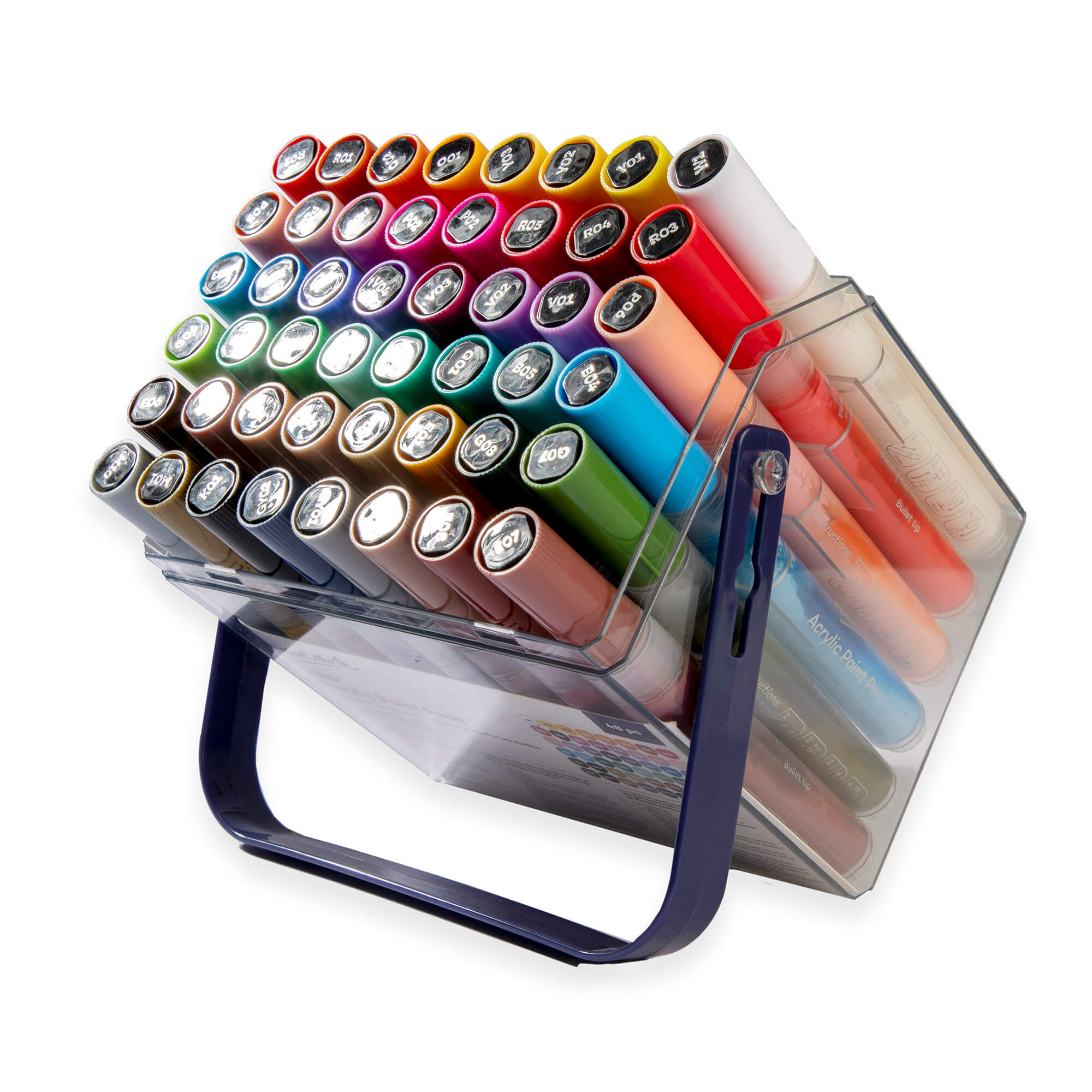 Acrylic Paint Pens in Case Broad Tip Signature 48pc – Hueray
